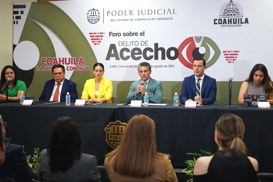 Poder Judicial de Coahuila realiza Foro sobre el Delito del Acecho ...